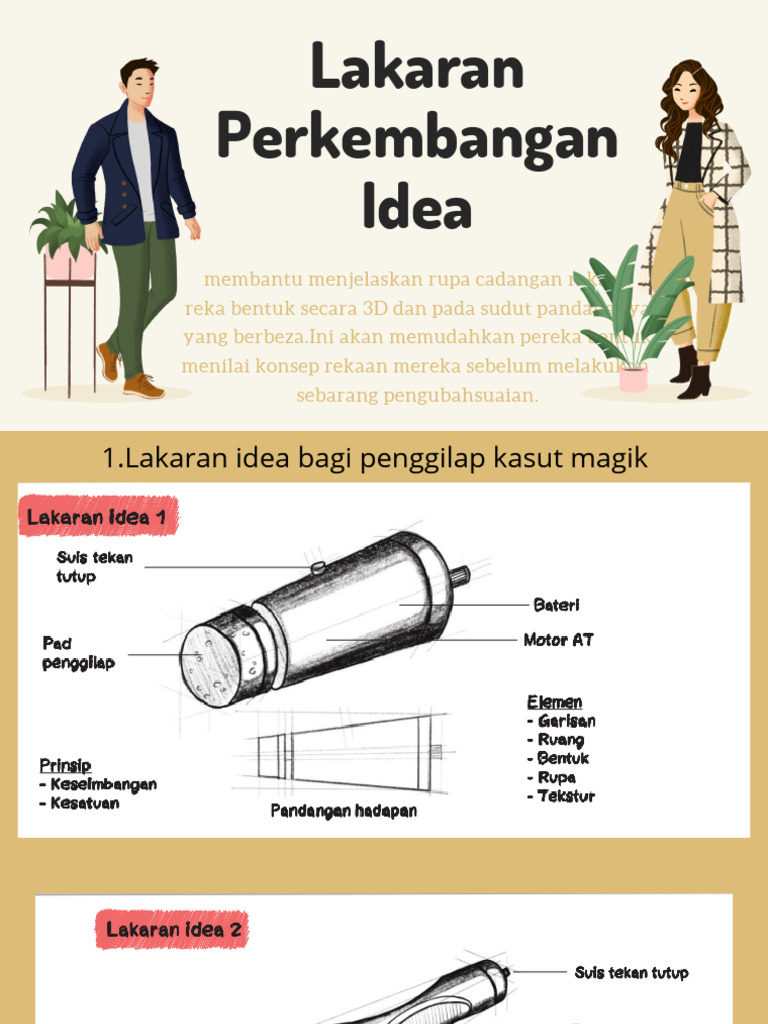 Lakaran Perkembangan Idea (1) | PDF