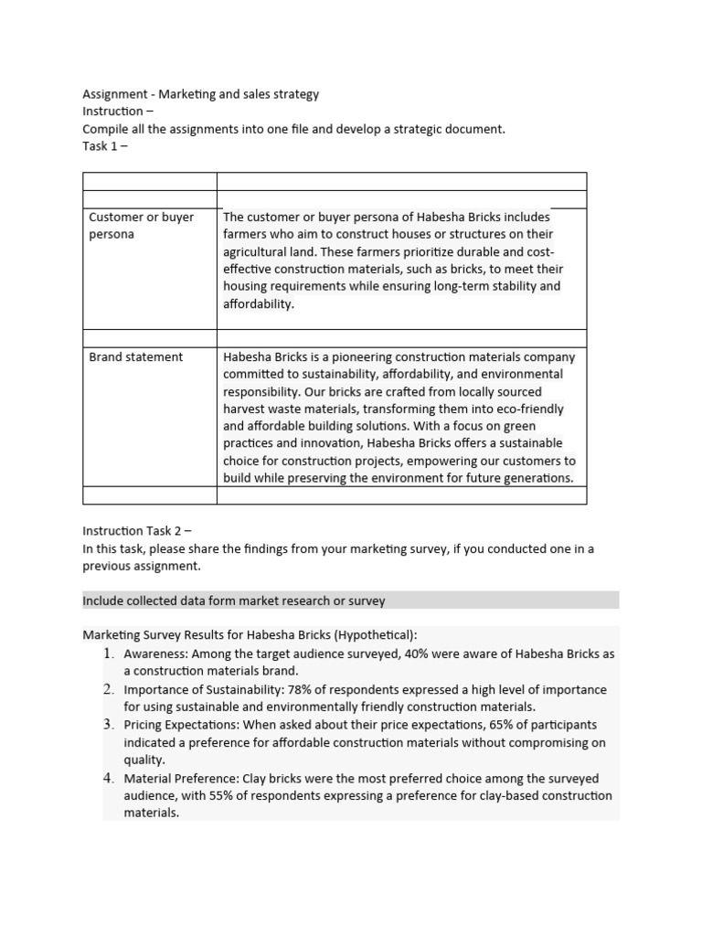 Mikiyas Amare Assignment For M&SS | PDF | Customer Experience | Brand