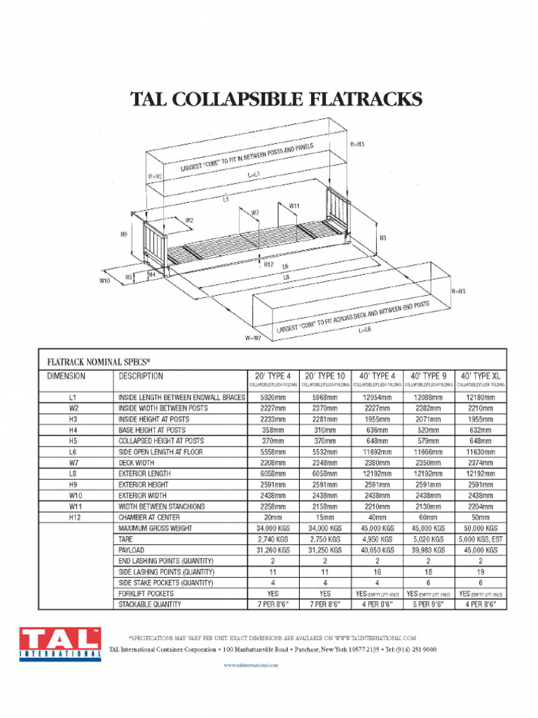 TAL_Flatracks | PDF