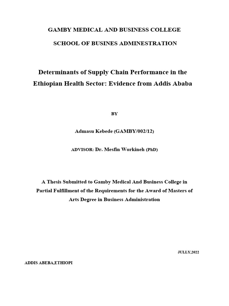 Over All Comments by External Advisor | PDF | Supply Chain | Supply ...