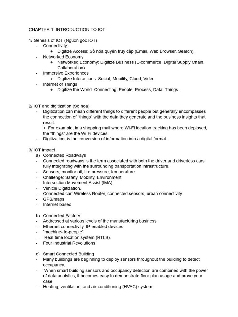 Iot - Note | PDF | Internet Of Things | Computer Network