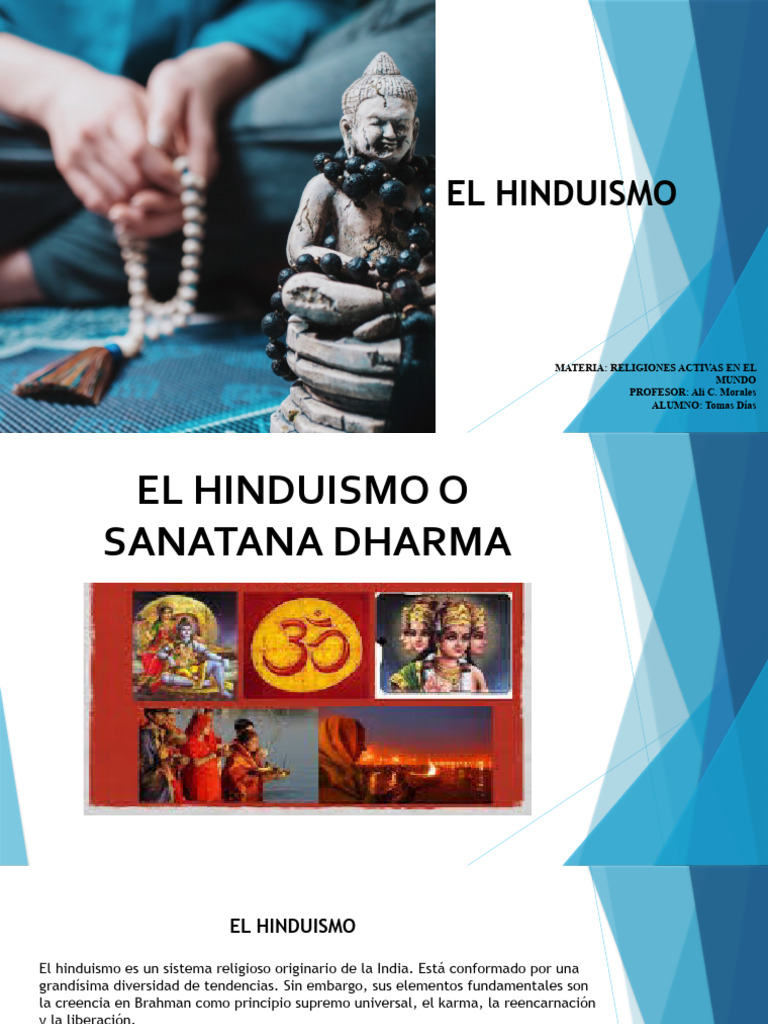 El Hinduismo - Tomas Dias | PDF | Karma | Reencarnación