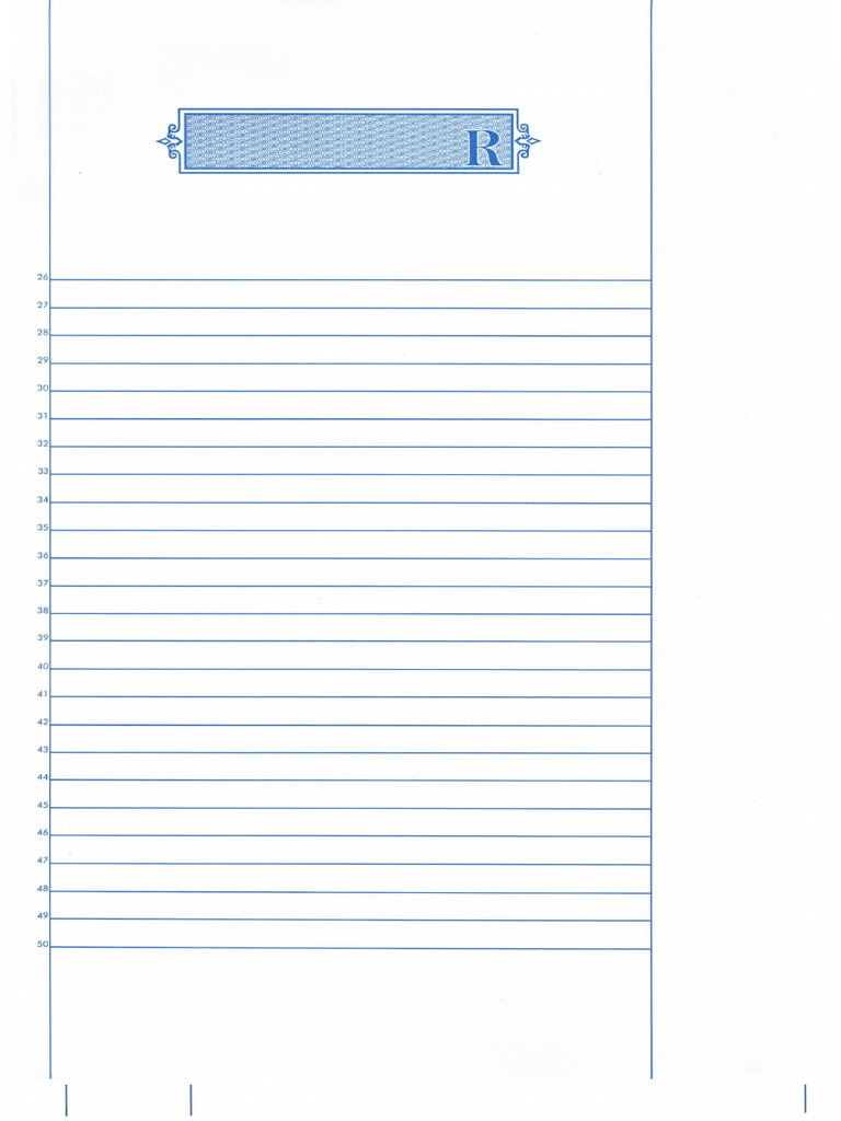 hoja de protocolo notarial | PDF