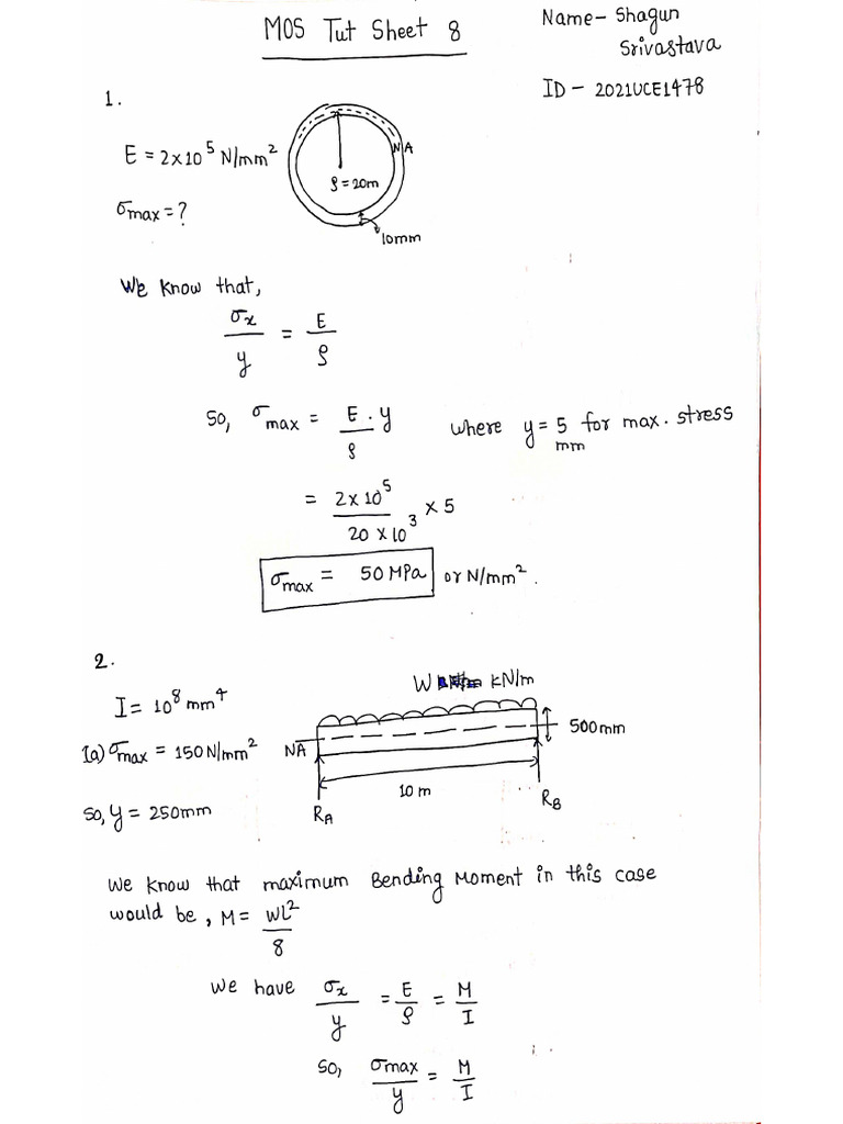 Mos Tut 8 Solutions | PDF