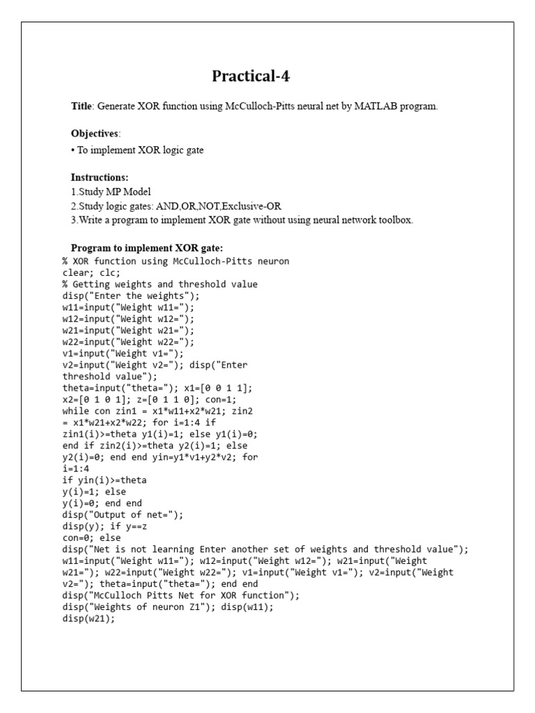 Practical4 soft | PDF | Mathematical Logic | Computational Science Practical4 soft | PDF | Mathematical Logic | Computational Science