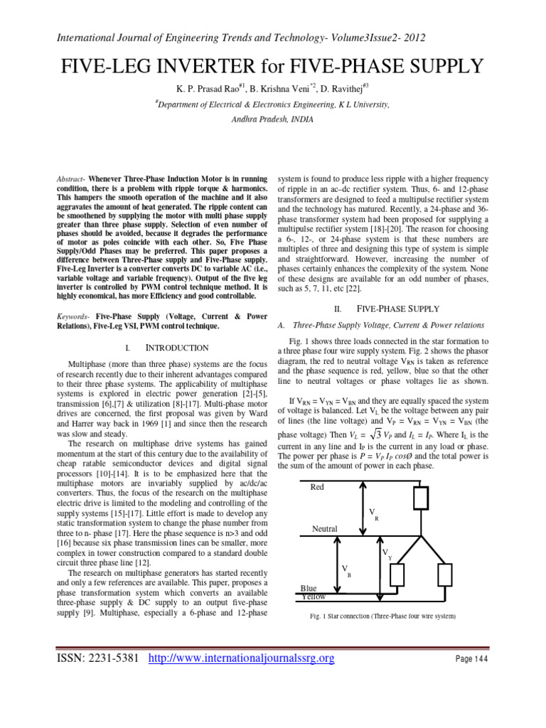 IJETT-V3I2P216 | PDF | Power Inverter | Rectifier