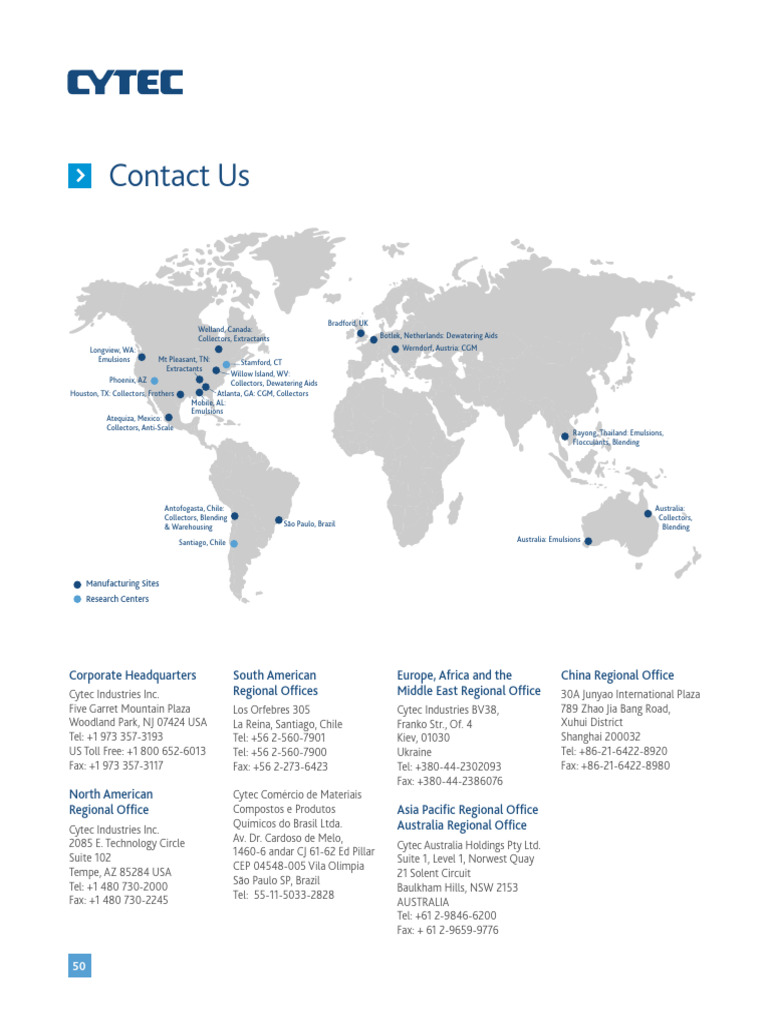 Cytec Solutions 2013 50 | PDF