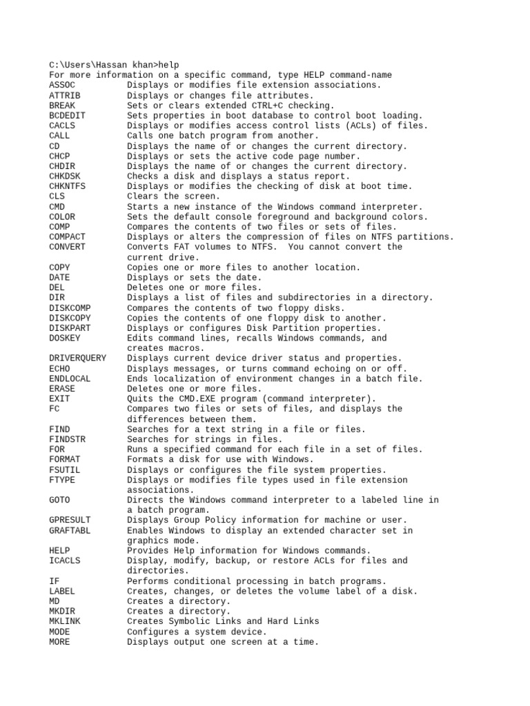 importent files | PDF | Computer File | Command Line Interface