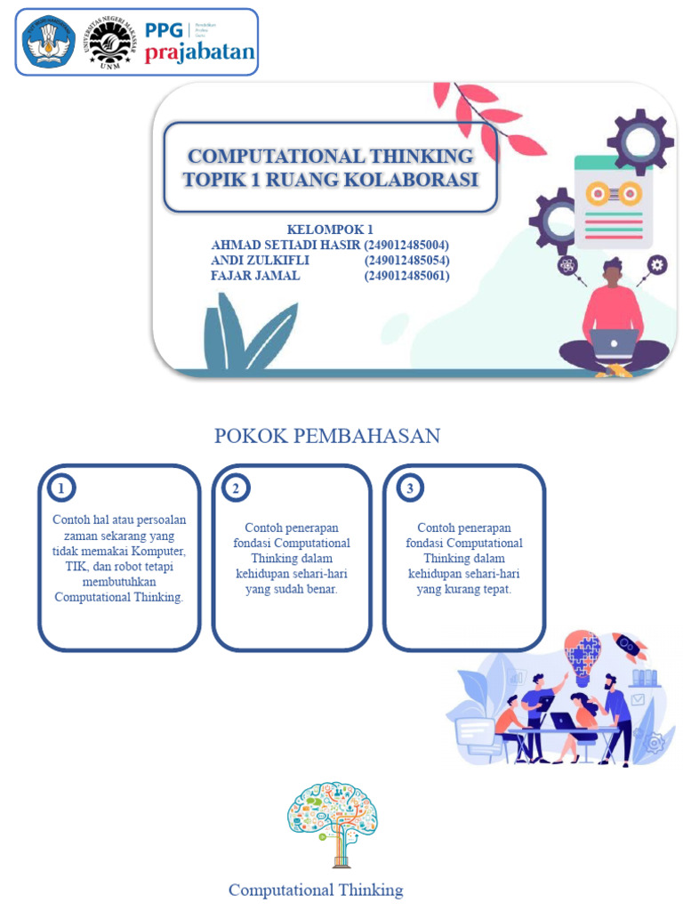 Penerapan Computational Thinking Sehari-hari | PDF