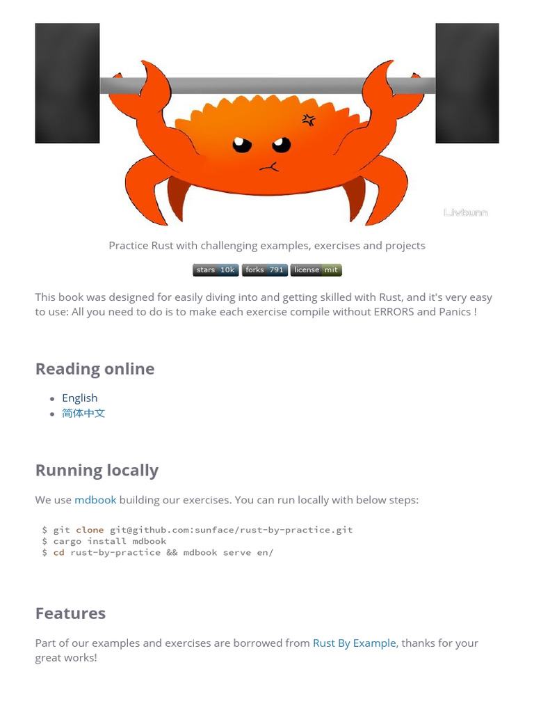 Rust by Practice | PDF | String (Computer Science) | Control Flow
