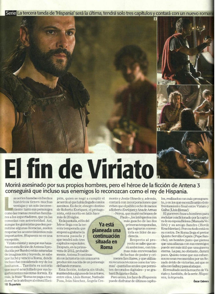 Hispania, La Leyenda III Revista Supertele | PDF | Estudios de idiomas extranjeros