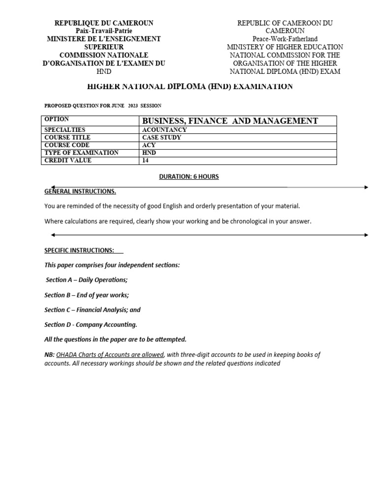 Case Study 2023 Set 2 | PDF | Dividend | Depreciation