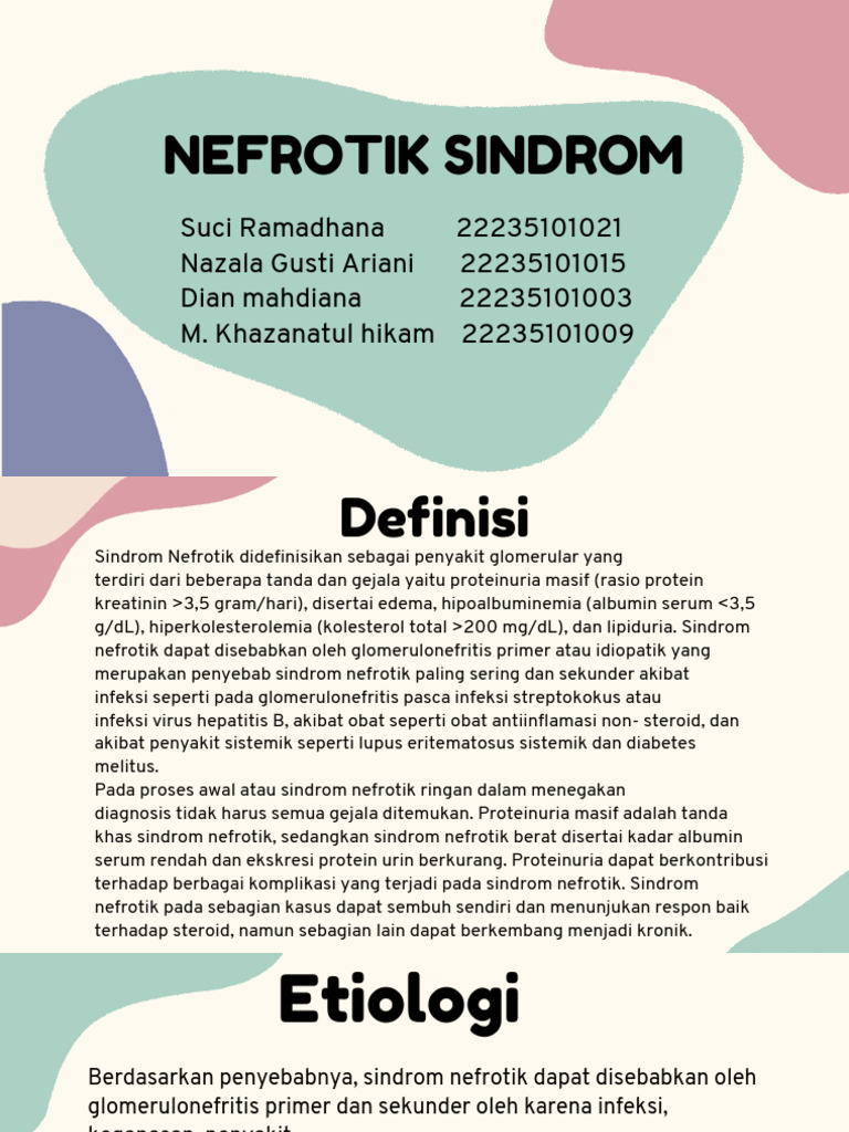 (Nefrotik) - 20240415 - 214738 - 0000 | PDF | Kesehatan Holistik