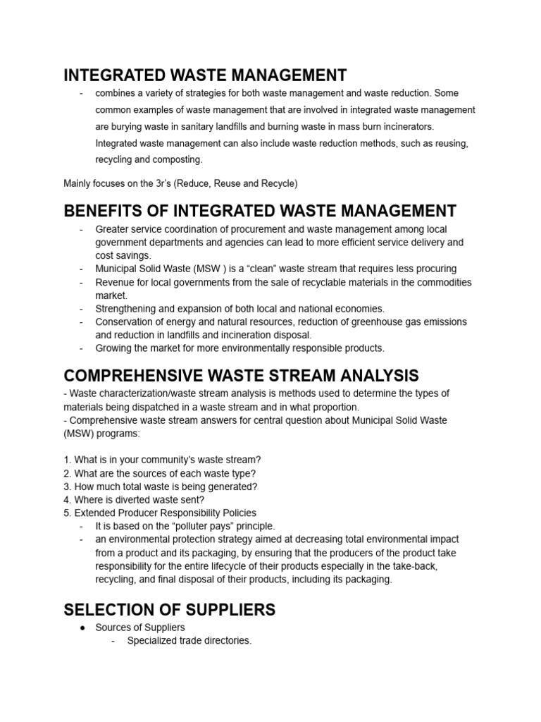 CBM Reporting Script | PDF | Waste Management | Waste