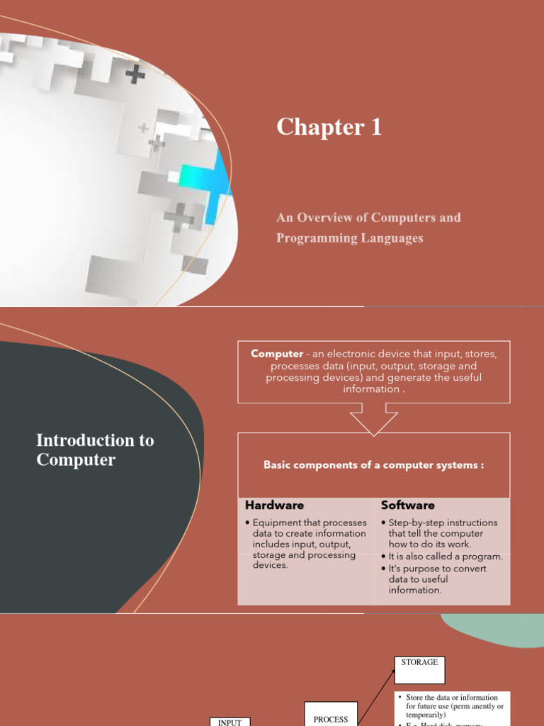 Chapter 1 | PDF | Input/Output | Software
