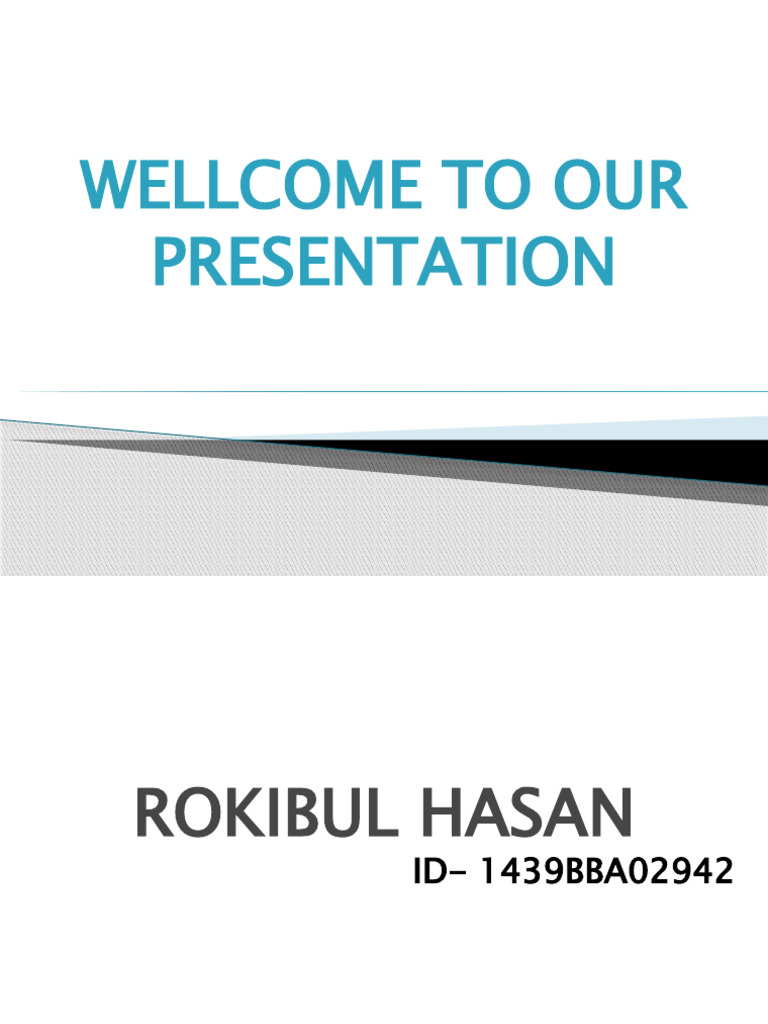 Wellcome To Our Presentation | PDF | Banks | Dividend