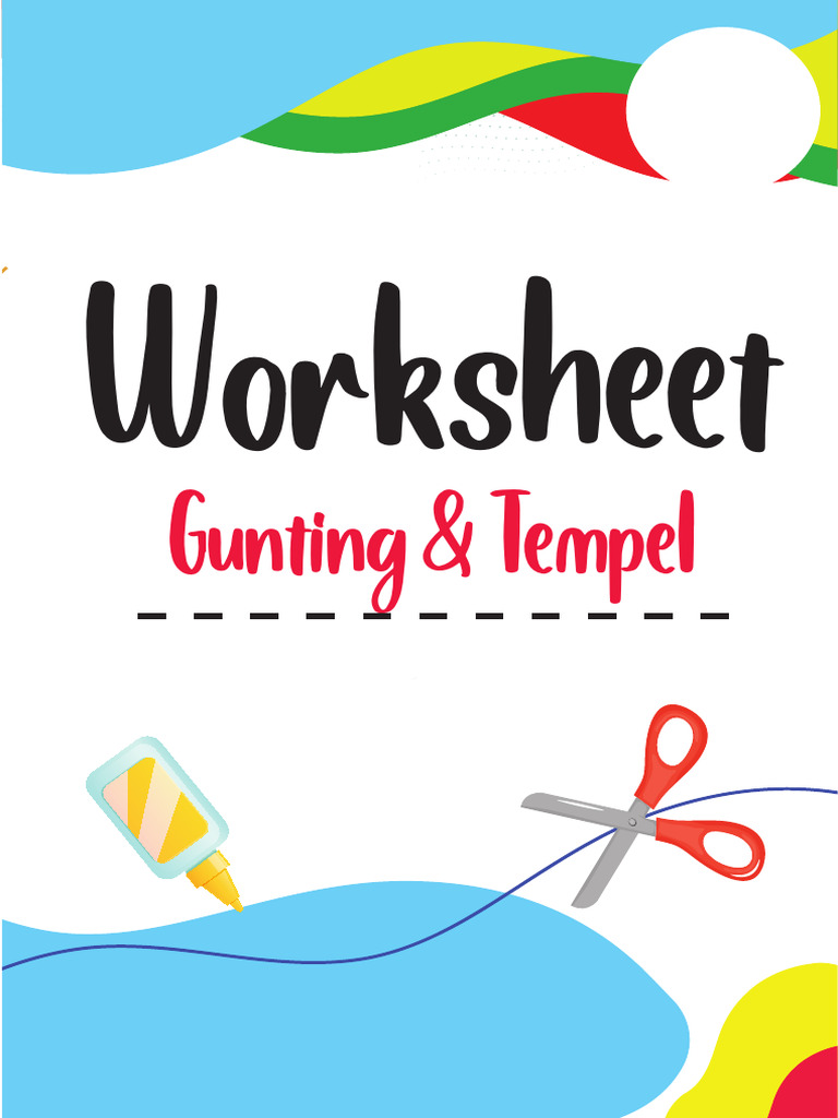 Printable Cut - Paste Worksheet - Vol. 1 | PDF