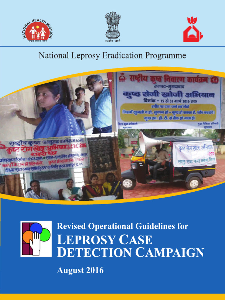LCDC Guidelines (For LCDC Districts) | PDF | Leprosy | Infection