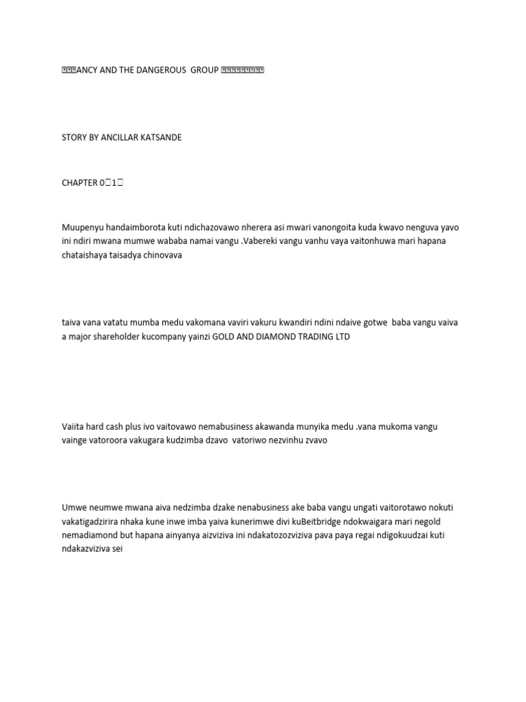 Ancy N e Dngrs GRP 1-30 | PDF