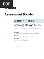 Language, Literacy and Numeracy (LLN) Test | PDF | Literacy | Cognition