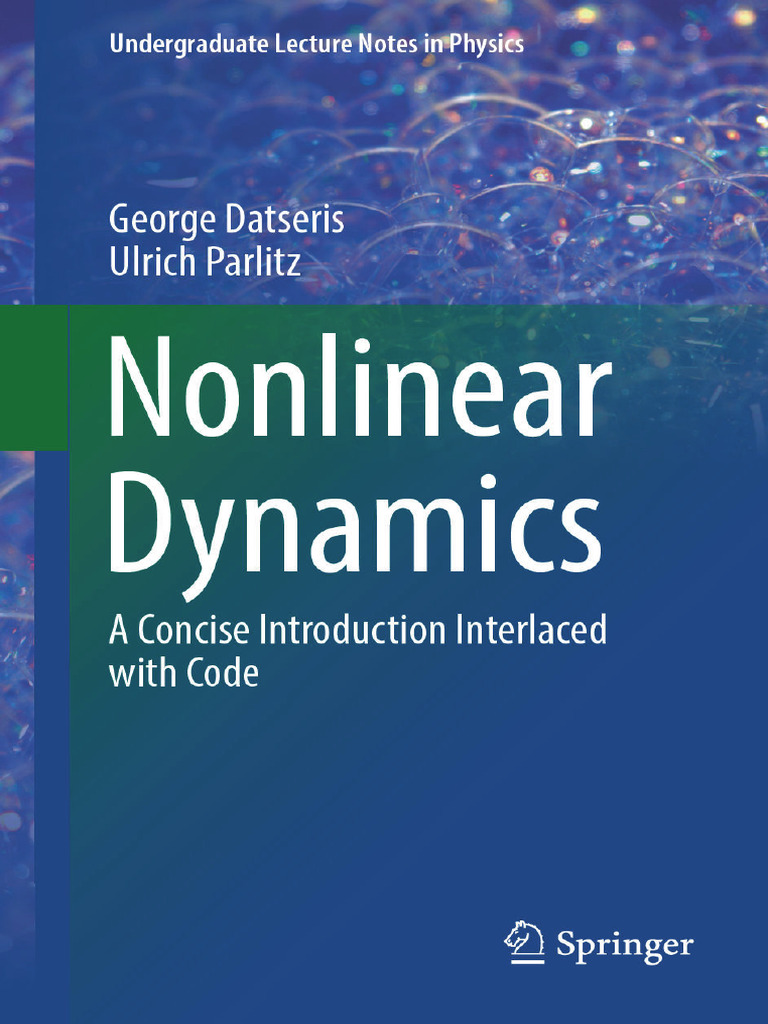 Nonlinear Dynamics - A Concise Introduction Interlaced With Code | PDF | Chaos Theory ...