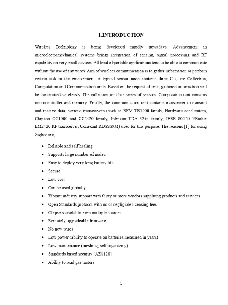 zigbee second part | PDF | Computer Network | Network Topology