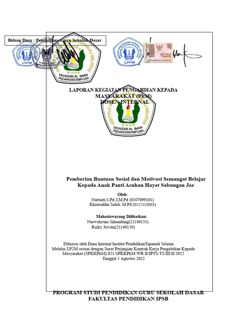 Nurbaiti 01 Ts 2022-2023-3 | PDF