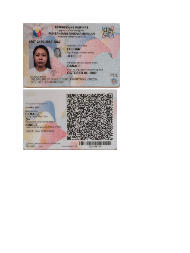 Valid ID | PDF