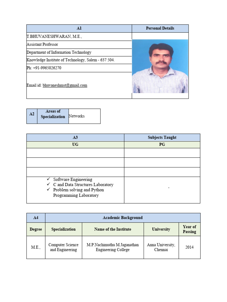 Bhuvanesh Profile 2 | PDF | Science | Computing