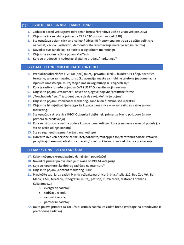 Kanali Digitalnog Marketinga (April 2021) | PDF