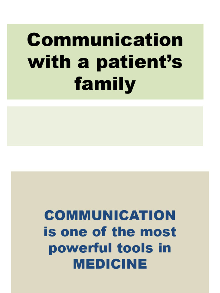 Lec3 CA Communication Skills | PDF | Informed Consent | Patient