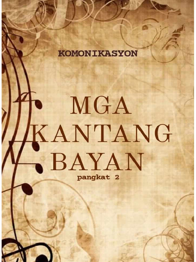 Reshell For Print Mga Kantang Bayan | PDF