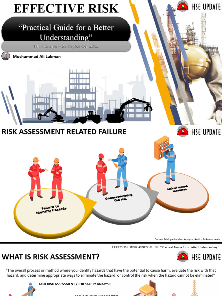 Effective Risk Assessment | PDF | Risk | Risk Assessment