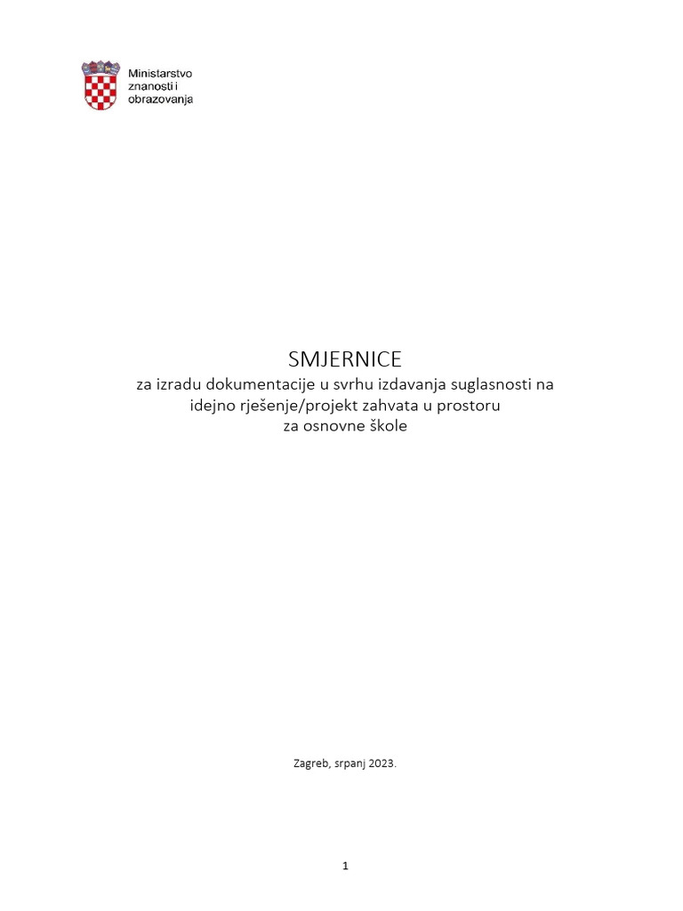 Smjernice Za Izdavanje Suglasnosti | PDF