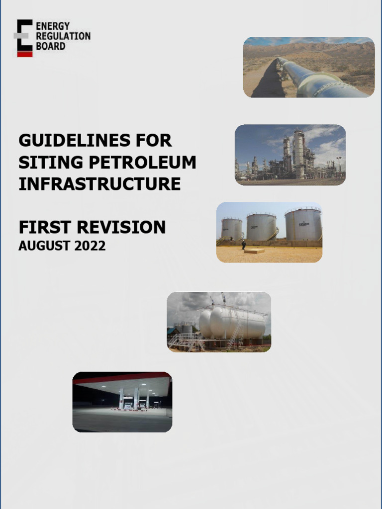 Revised Guidelines For Siting of Petroleum Infrastructure - August-2022 ...