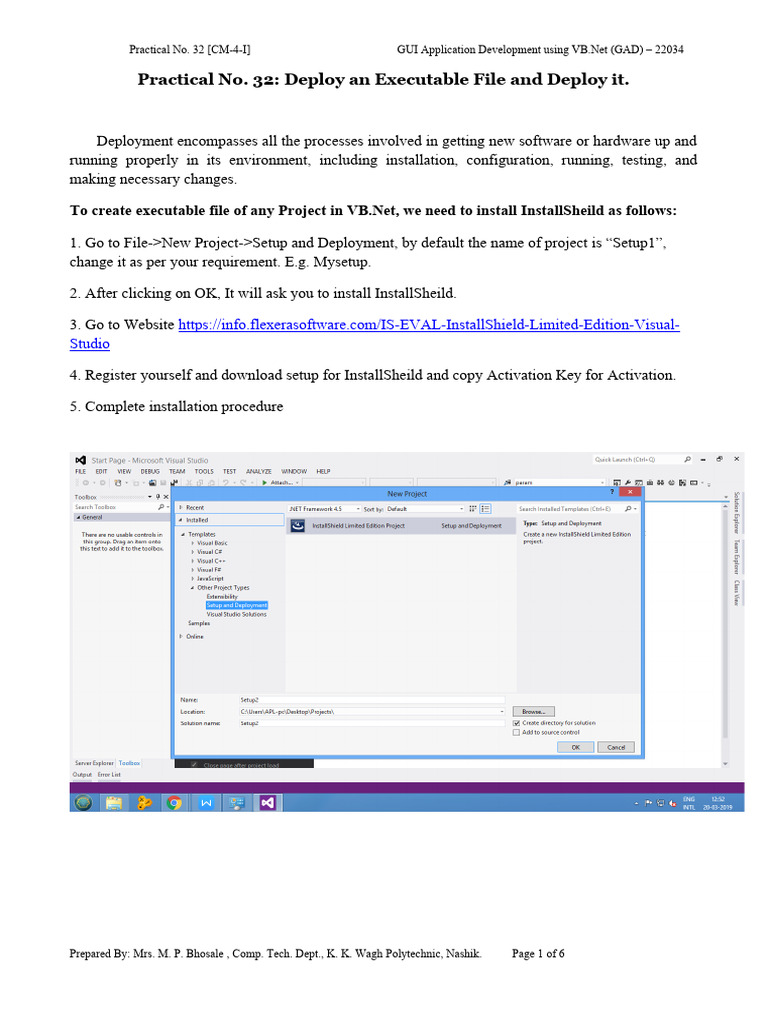 Practical 32 GAD | PDF | Microsoft Software | Software Engineering
