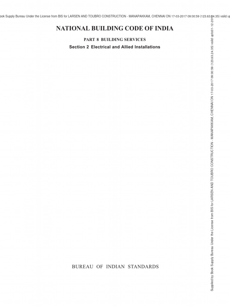 NBC 2016 Vol 2 Electrical | PDF | Electrical Wiring | Electrical Connector
