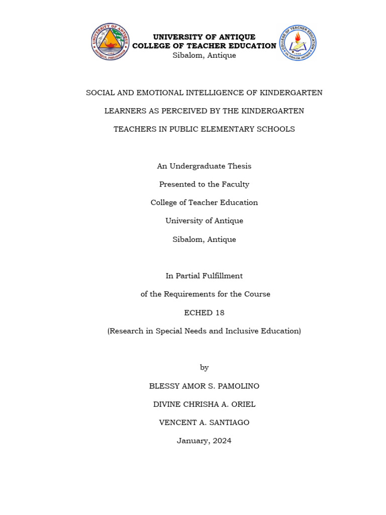 Chapters 1 2 3 For Editing Chapters 4 5 1 | Download Free PDF | Emotions | Emotional Intelligence