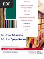 IsiZulu Lesson Plan | PDF