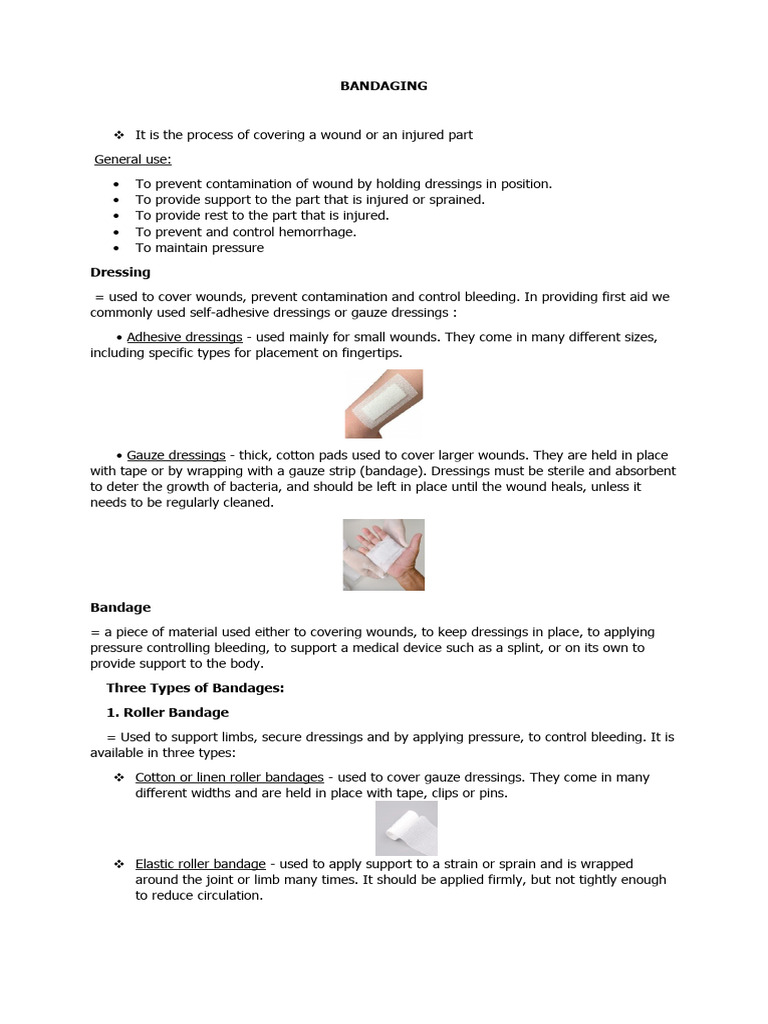BANDAGING | PDF