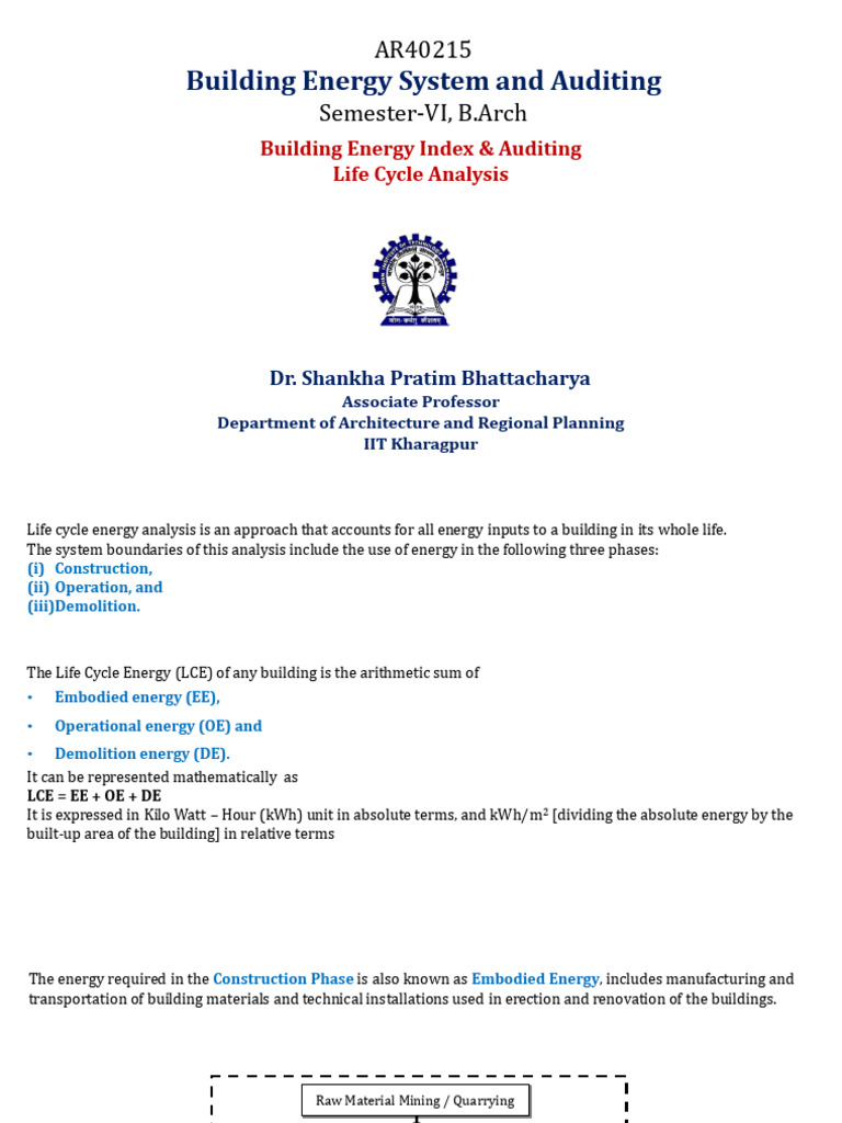 10_Life Cycle Analysis | PDF | Life Cycle Assessment | Efficient Energy Use