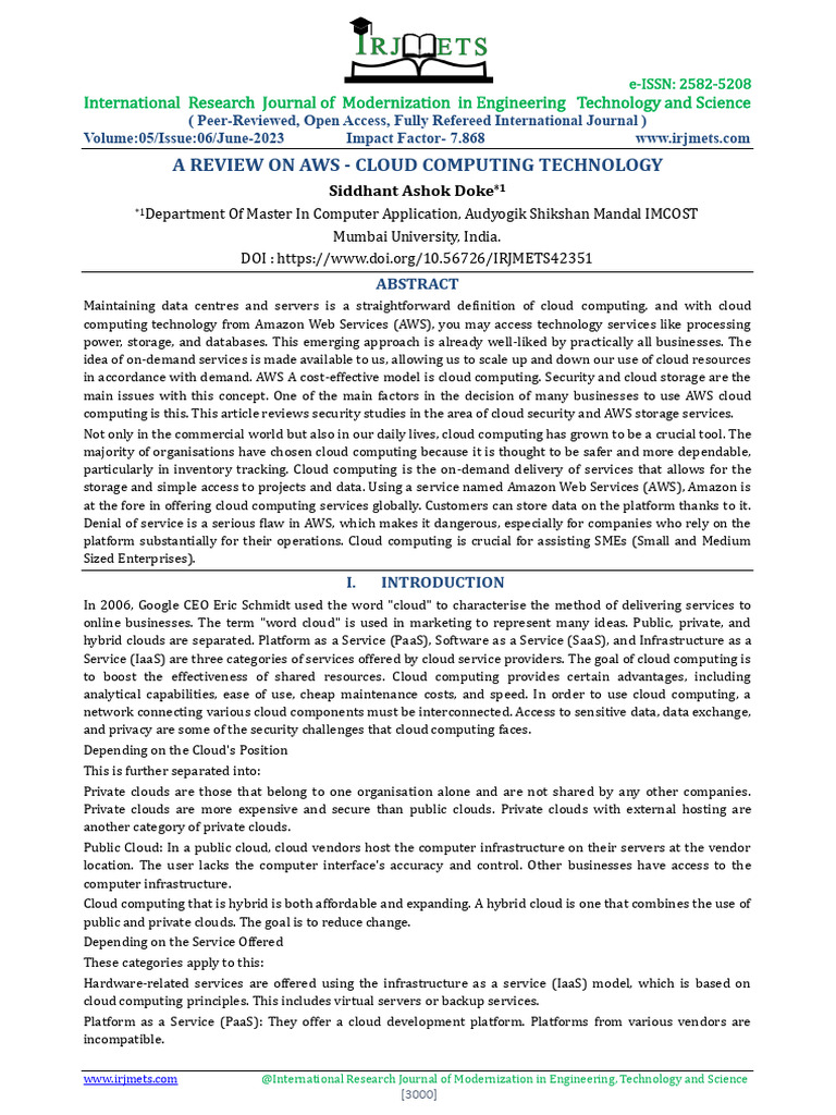 Wa0004 | PDF | Cloud Computing | Software As A Service