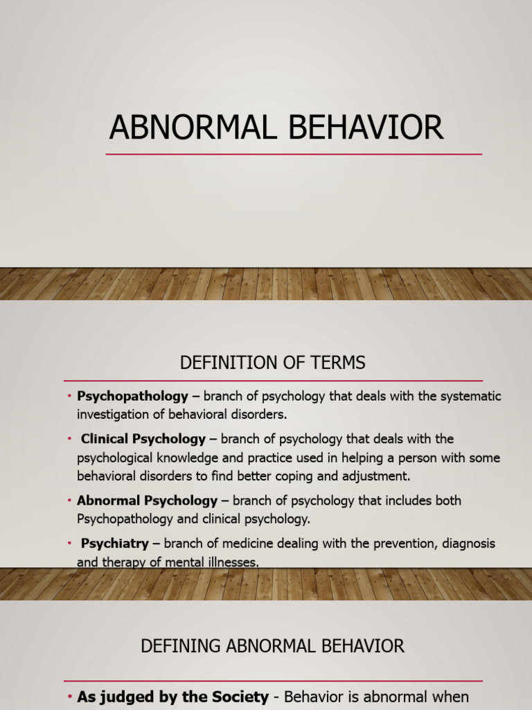 Human Behavior | PDF | Mental Disorder | Anxiety Disorder