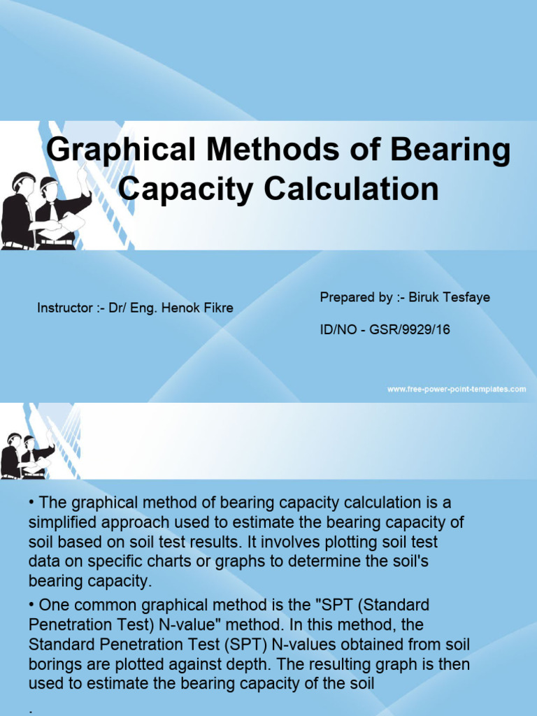 Soil Bearing Capacity Graphs | PDF