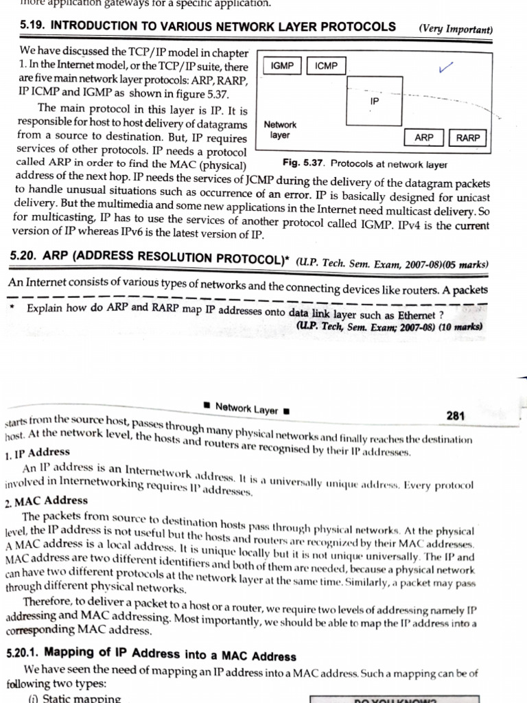 Unit-3 CN notes | PDF | Internet Protocols | Ip Address