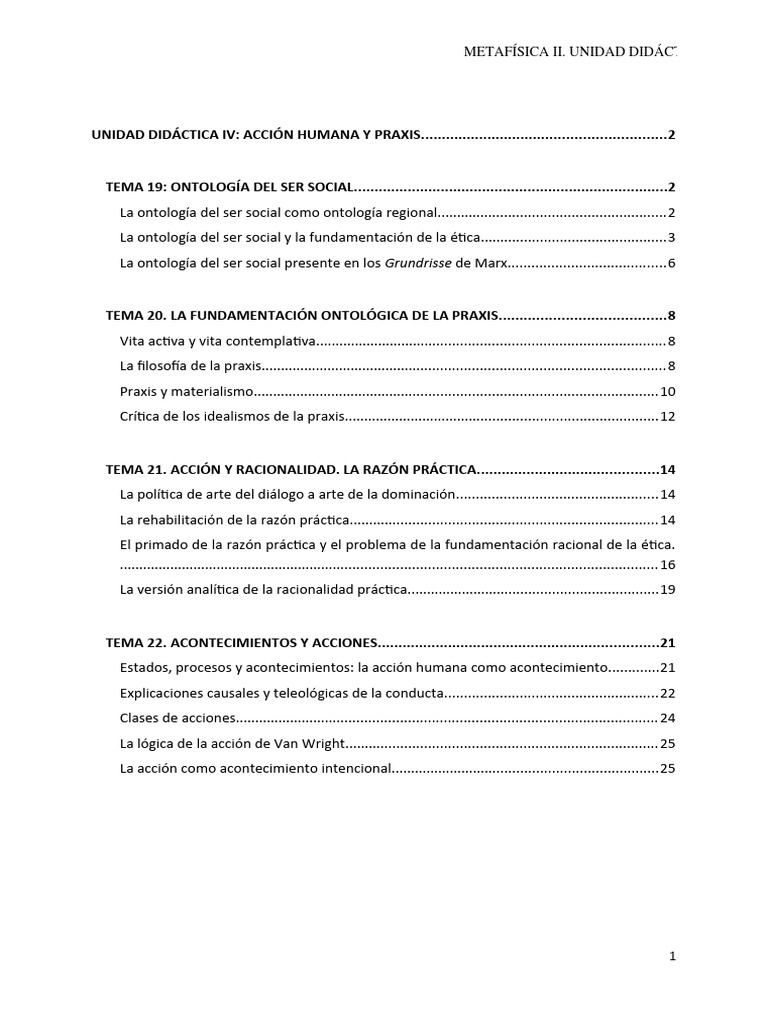 Unidad Didáctica Iv | PDF | Materialismo | Ontología