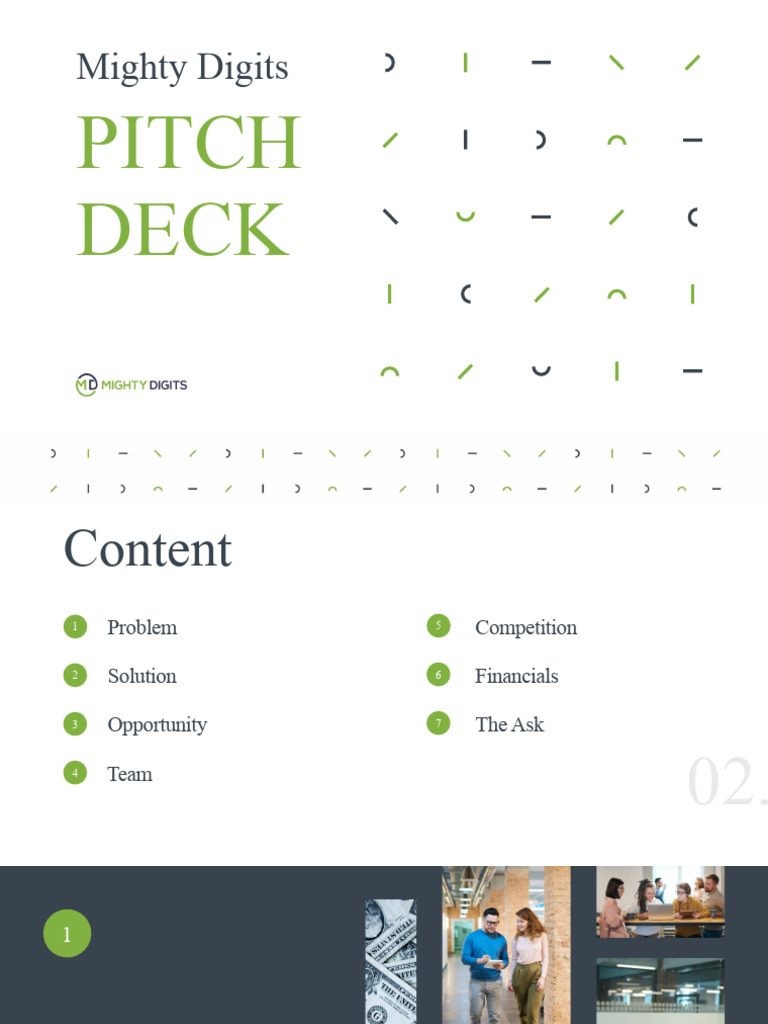 Startup Pitch Deck Pdf
