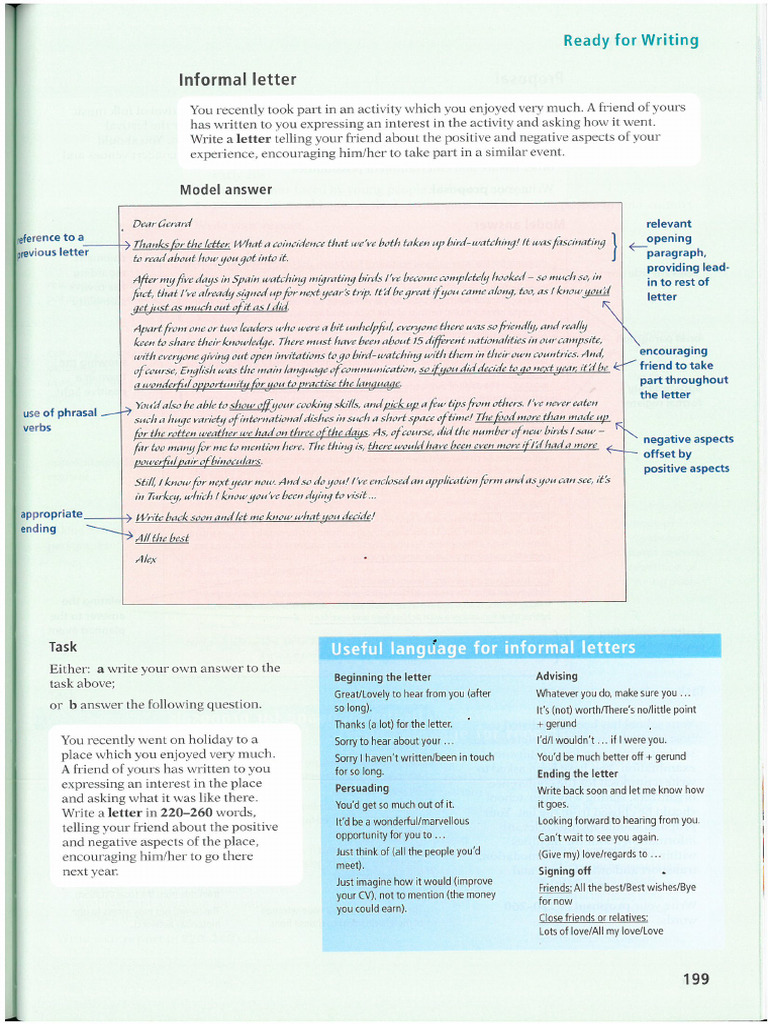 Adv Informal Letter | PDF