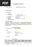 Standar Anjab Dan ABK Pengadministrasi Perkantoran | PDF