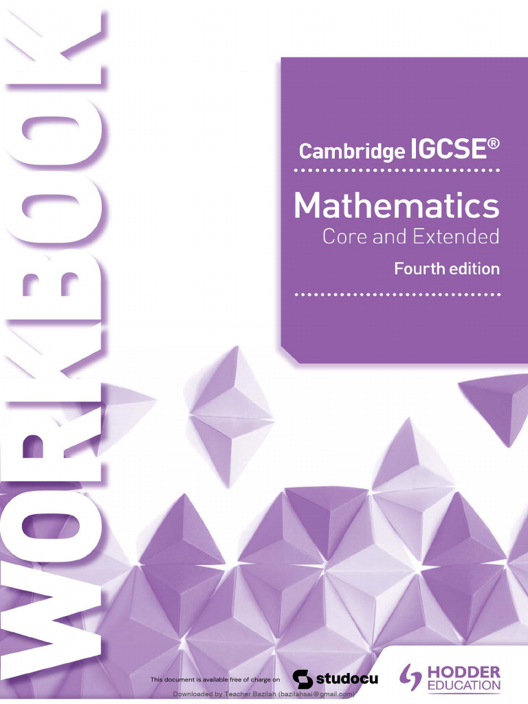 Math Coursebook Cambridge Textbook | PDF | Geometry | Ratio